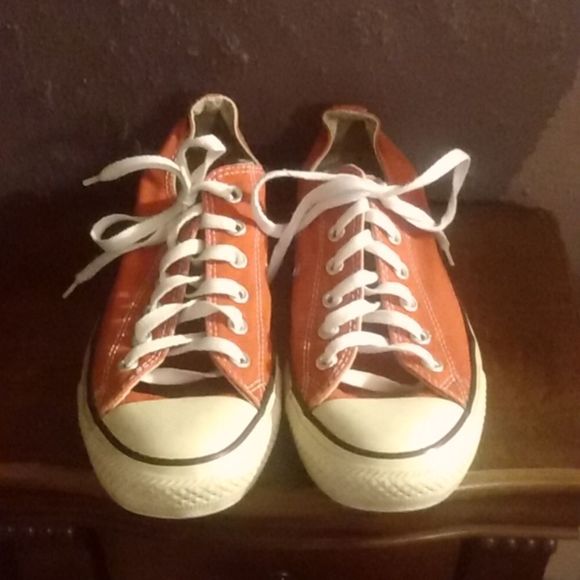 Converse All Star | Shoes | Converseall Star Low Top Red Sneakers Sz 9w ...